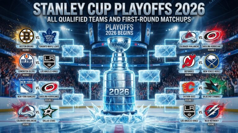 Stanley Cup Playoffs 2026: All Qualified Teams and First-Round Matchups ...